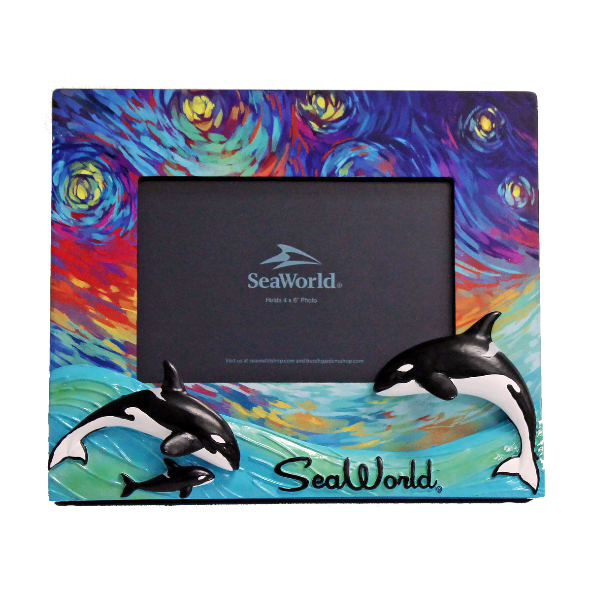 SeaWorld Orca Painter Frame - SeaWorld Parks & Entertainment Shop