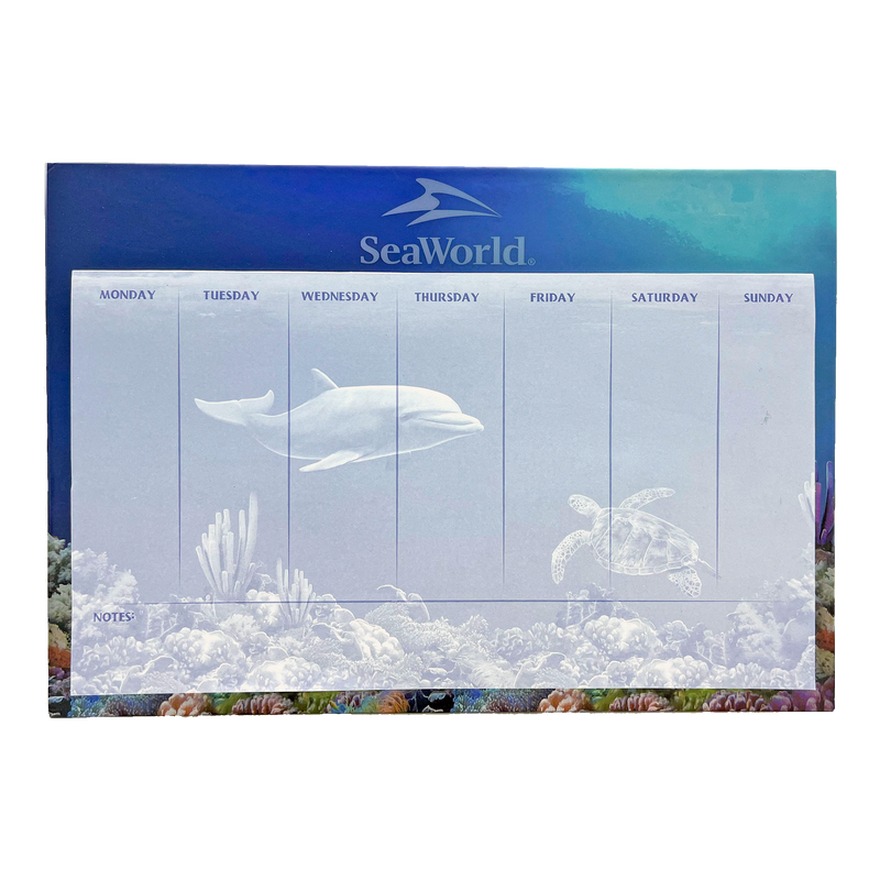SeaWorld Weekly Desktop Calendar - SeaWorld Parks & Entertainment Shop