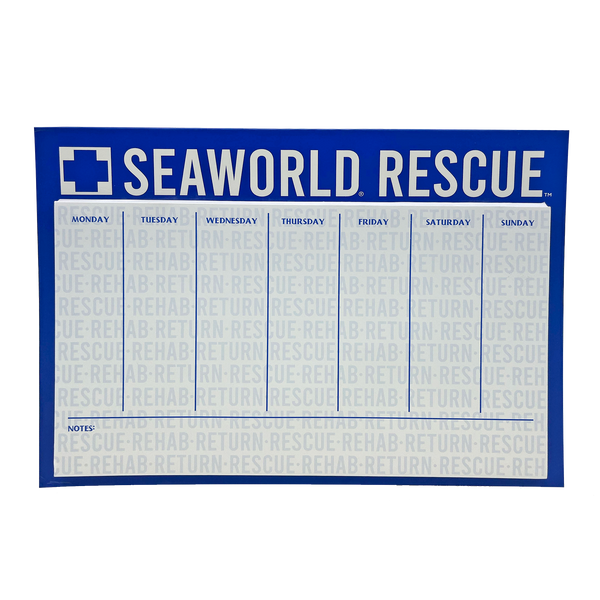 SeaWorld Rescue Weekly Desktop Calendar - SeaWorld Parks ...