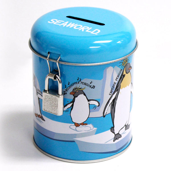 SeaWorld Whimsy Penguin Bank - SeaWorld Parks & Entertainment Shop