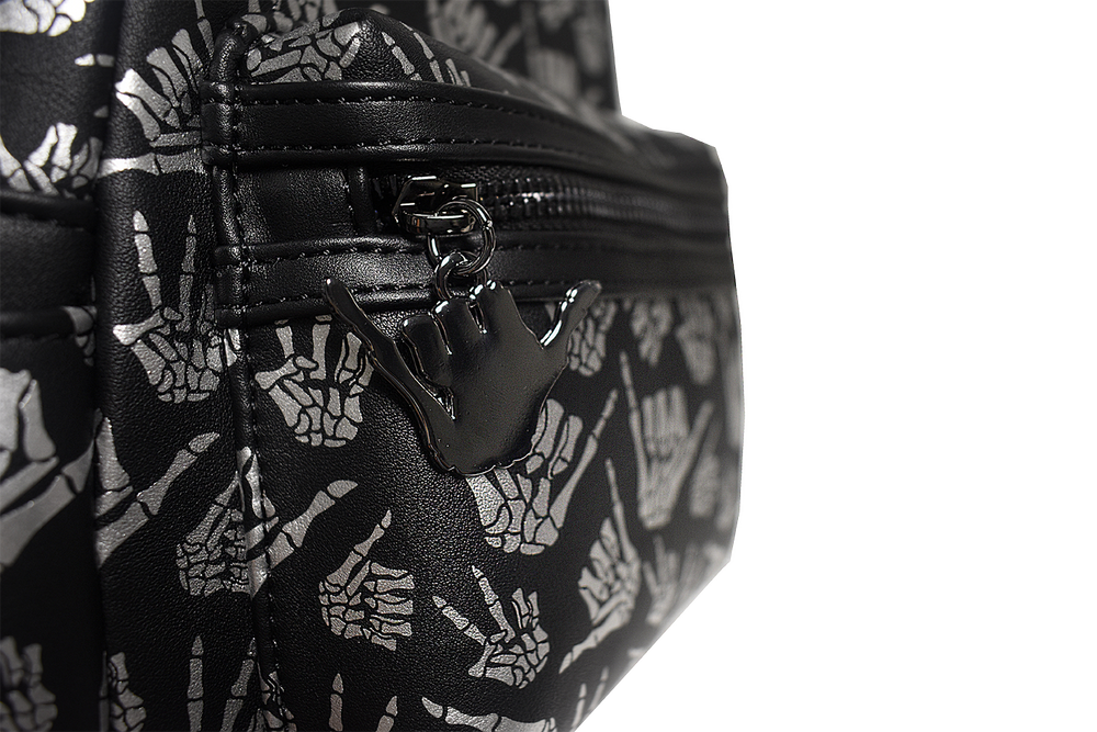 Howl-O-Scream Skeleton Hands Loungefly Backpack - SeaWorld Parks ...