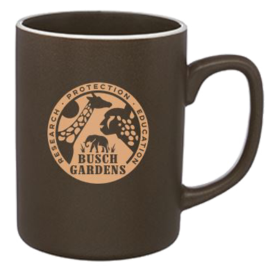 Busch Gardens Tampa Conservation Brown Mug 20 Oz - SeaWorld Parks ...