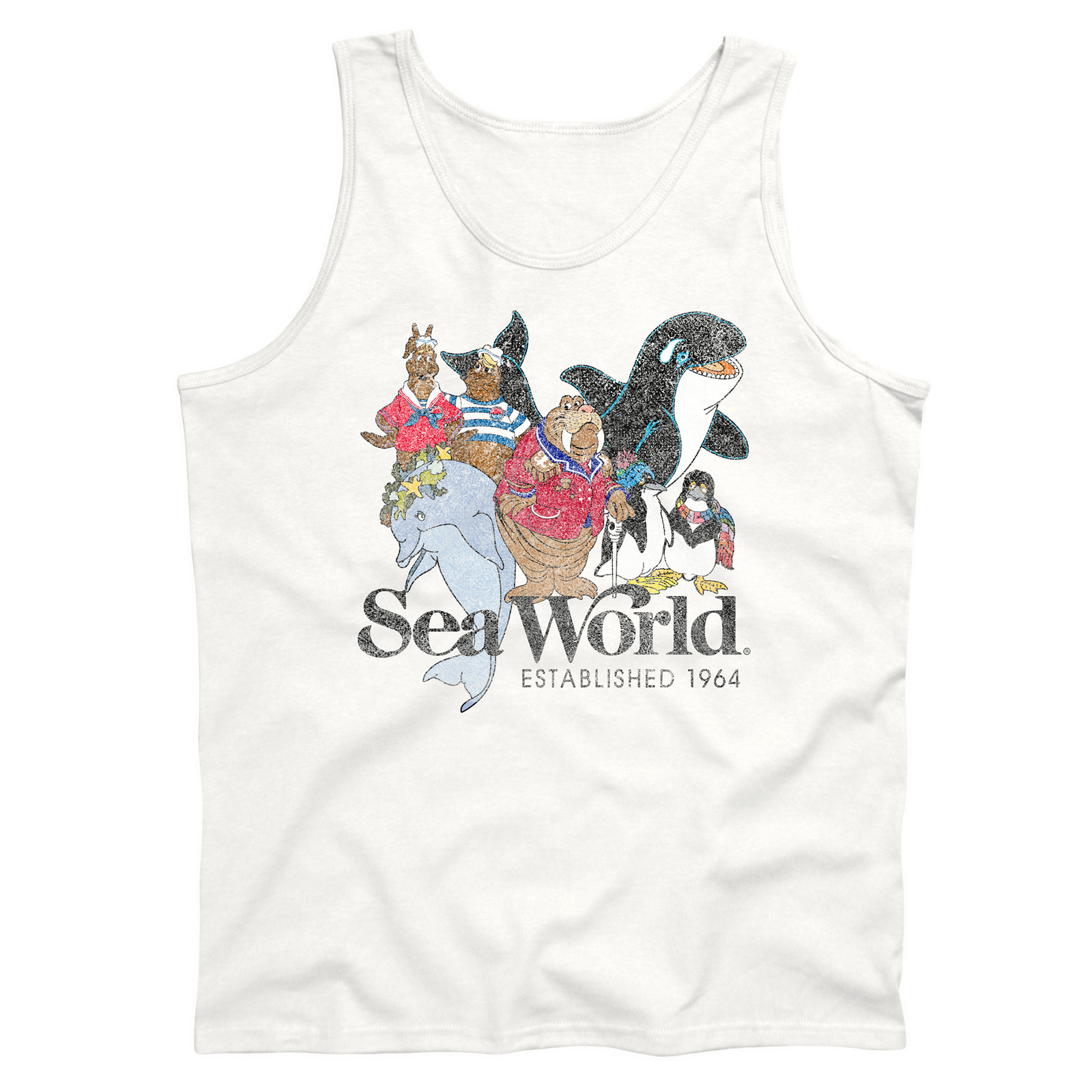 SeaWorld Vintage Character & Retro Logo - SeaWorld Parks ...